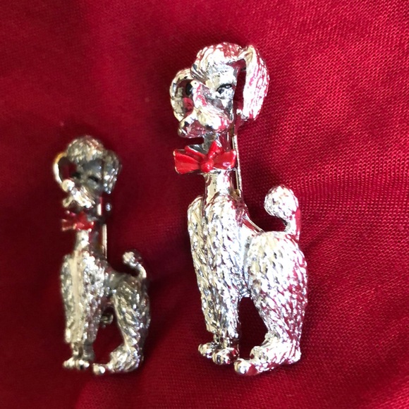 Jewelry | Vintage Poodle Pin Set | Poshmark